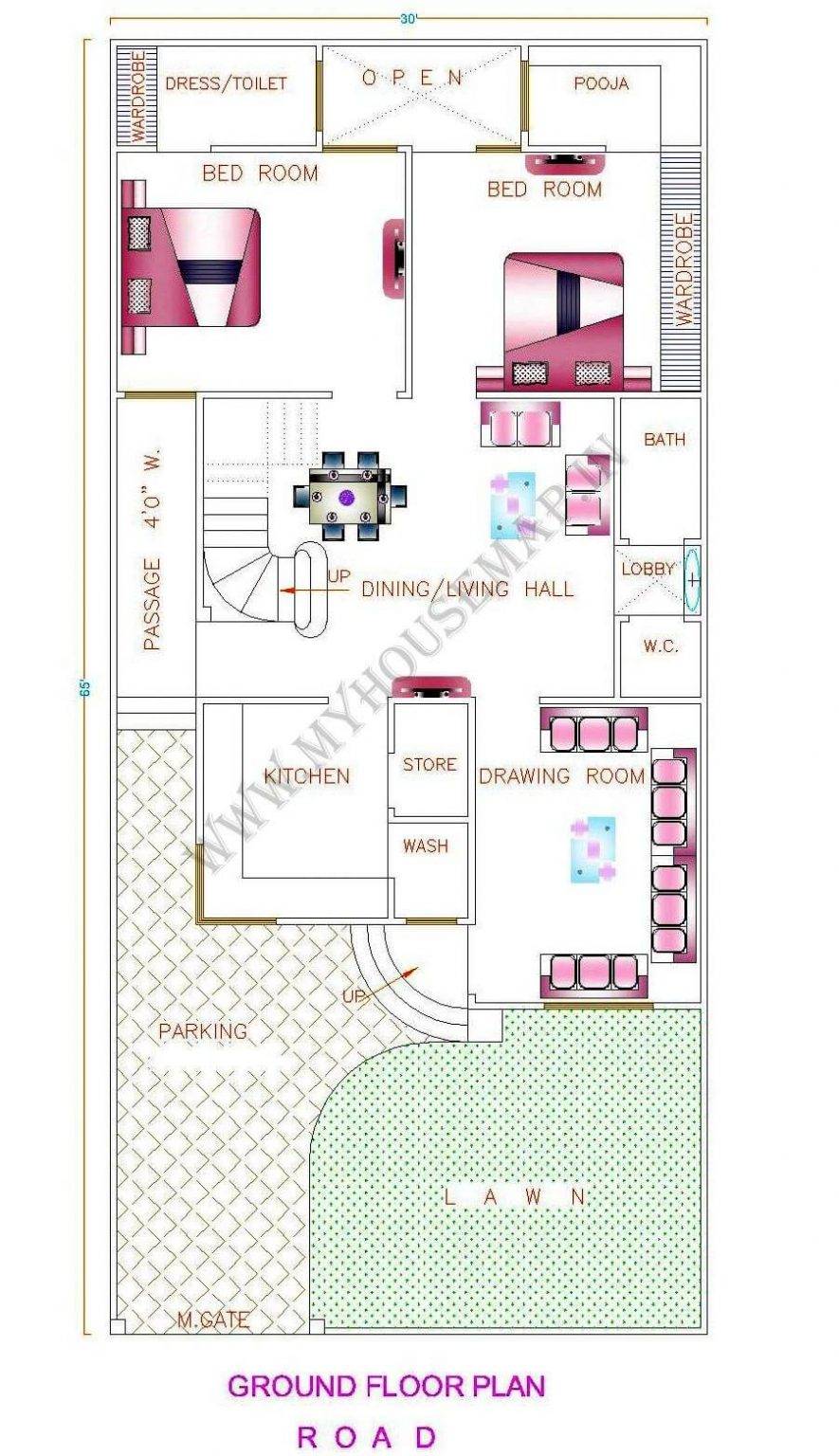 get latest and best house map design services online india