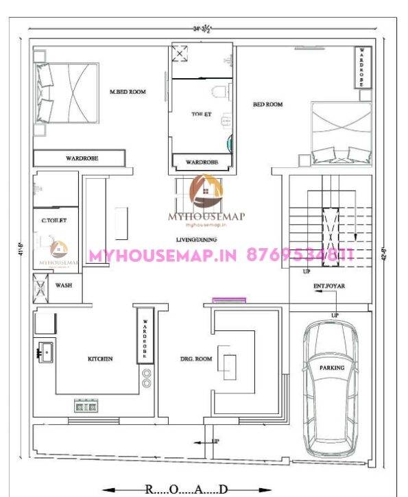 popular house plan - my house map