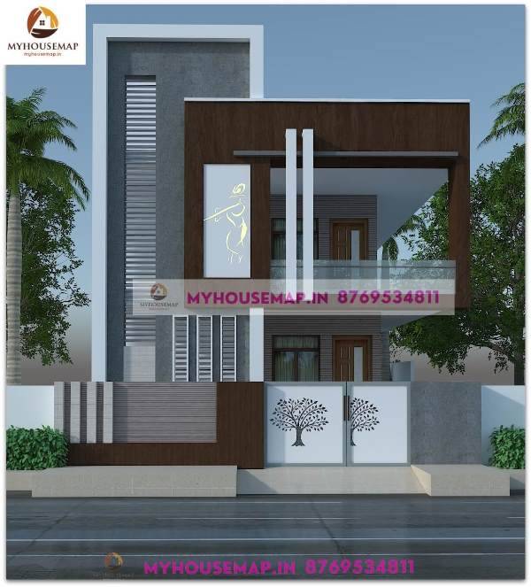 duplex house elevation simple